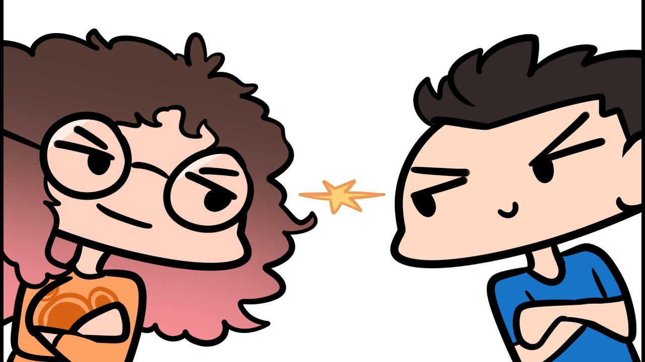 ALANZOKA E MAETHE, UM CASAL GAMER (ANIMAÇÃO) - YouTube