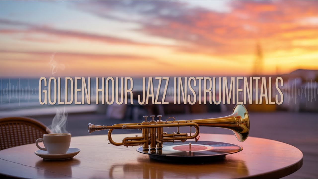 Golden Hour Jazz Instrumentals #jazzinstrumentals #sunsetmusic # ...