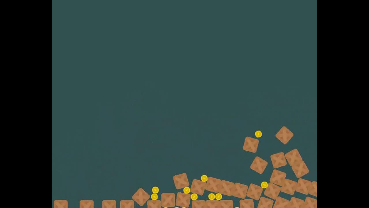 Physics using Python and both the "Arcade" library and the "Pymunk" library - YouTube