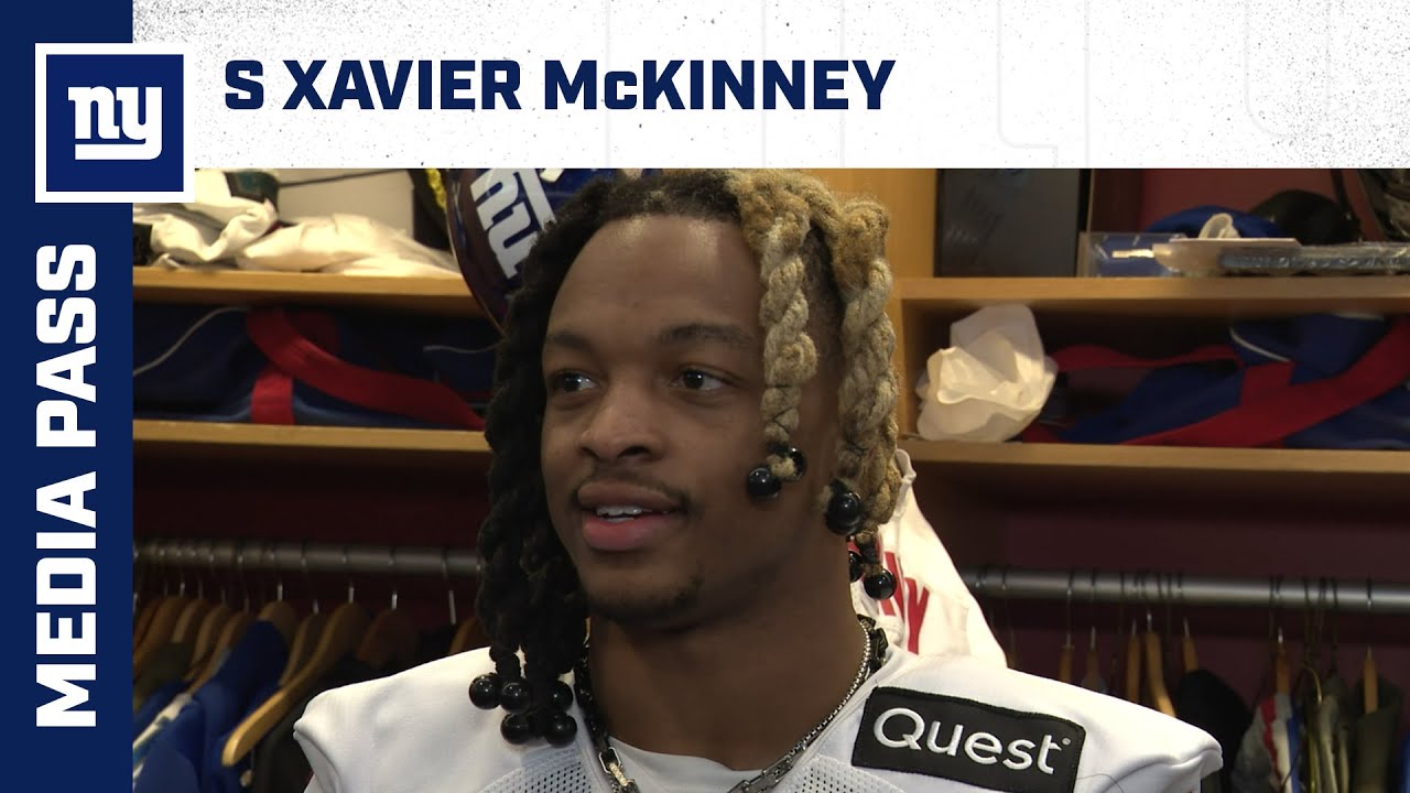 S Xavier McKinney on Returning to Practice | New York Giants - YouTube