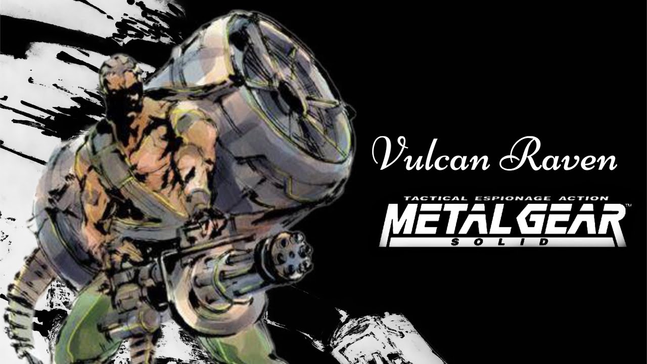 METAL GEAR SOLID - Vulcan Raven Boss Fight - YouTube