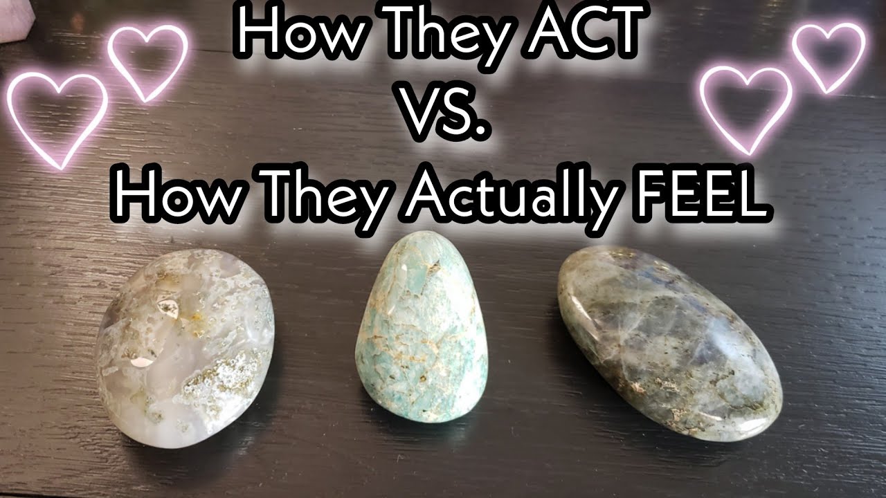 😱💕 How They ACT VS. How They FEEL 🤯💗 Pick A Card Love Reading - YouTube