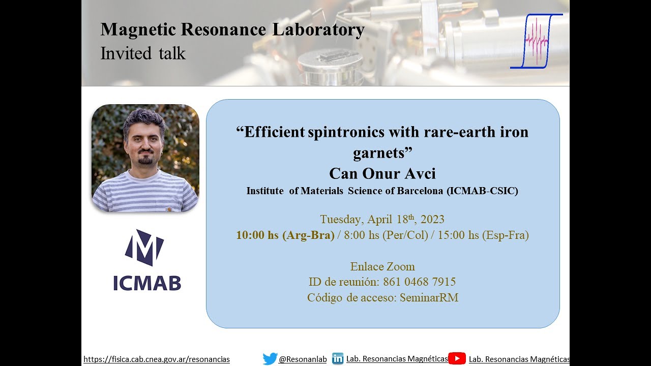 Efficient spintronics with rare-earth iron garnets - Can Onur Avci ...