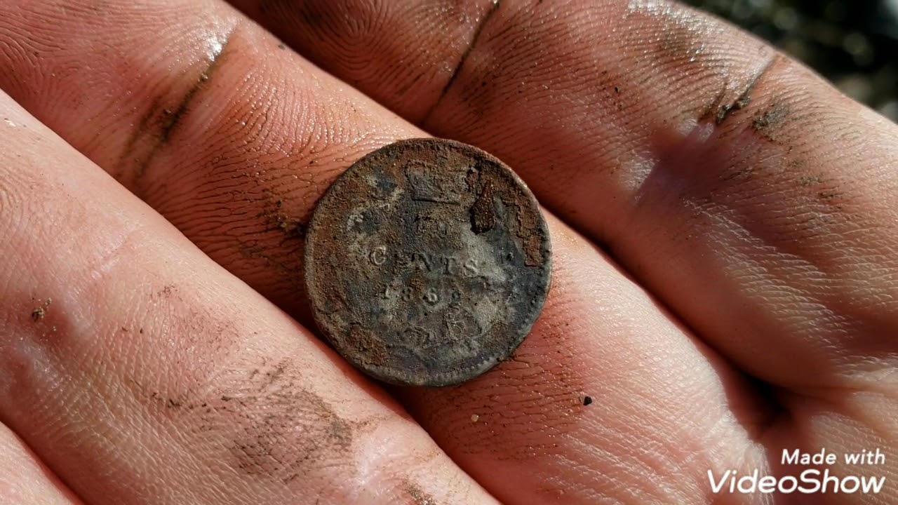 Metal Detecting Canada- First silver of 2019! - YouTube
