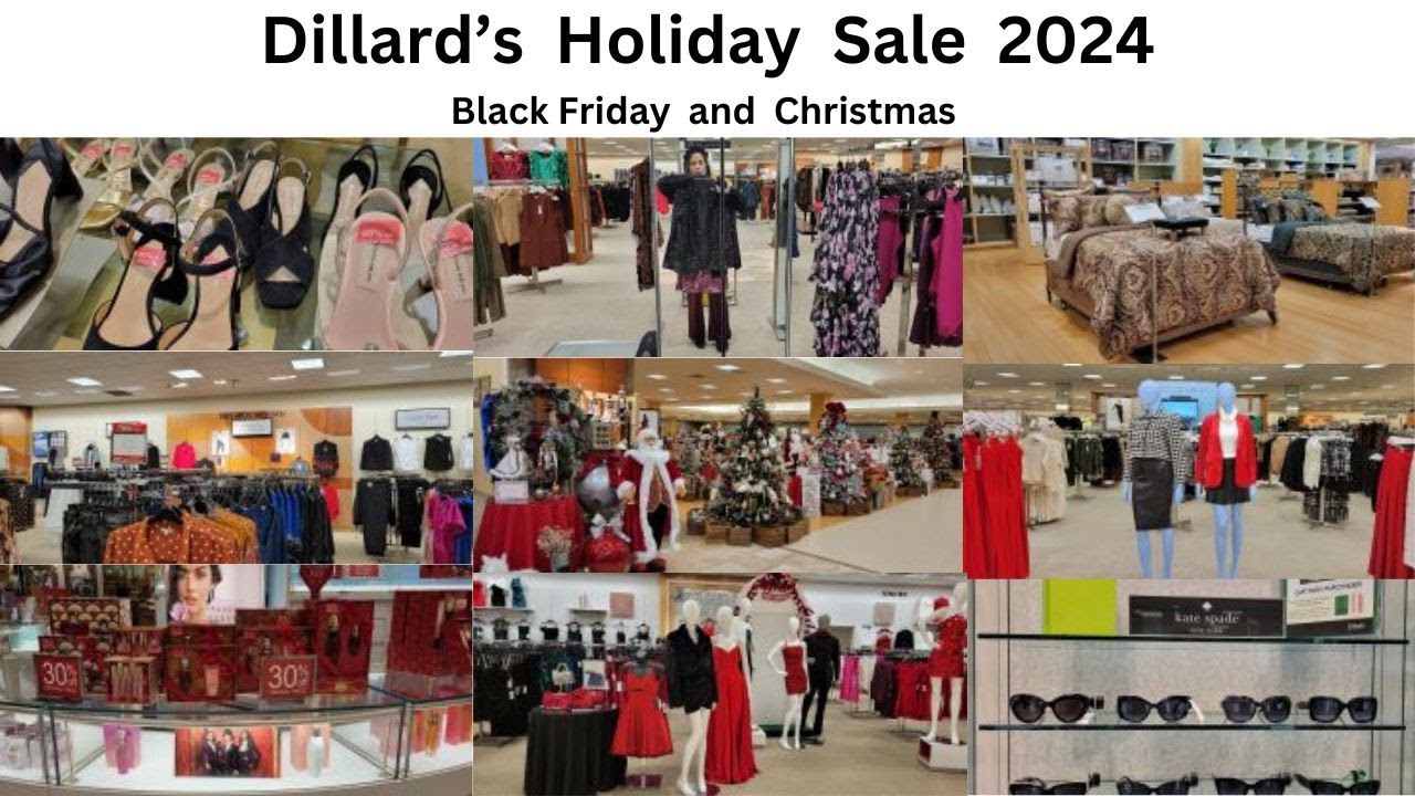 Dillard's Holiday Sale 2024 I Black Friday and Christmas Sale I Shop ...