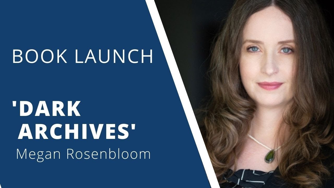 ABC Book Launch: Megan Rosenbloom, "Dark Archives" - YouTube