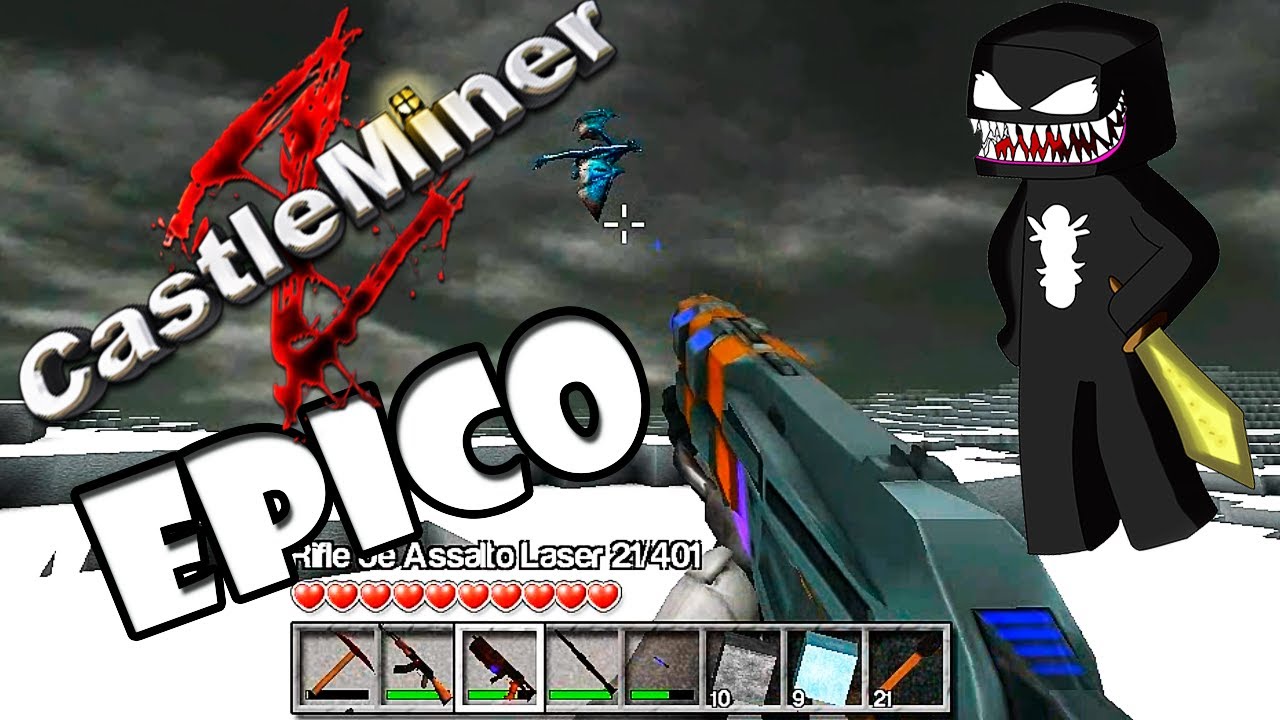 Dragões Diamantes Aliens Zumbis e Demónios - Castle Miner Z #9 ...