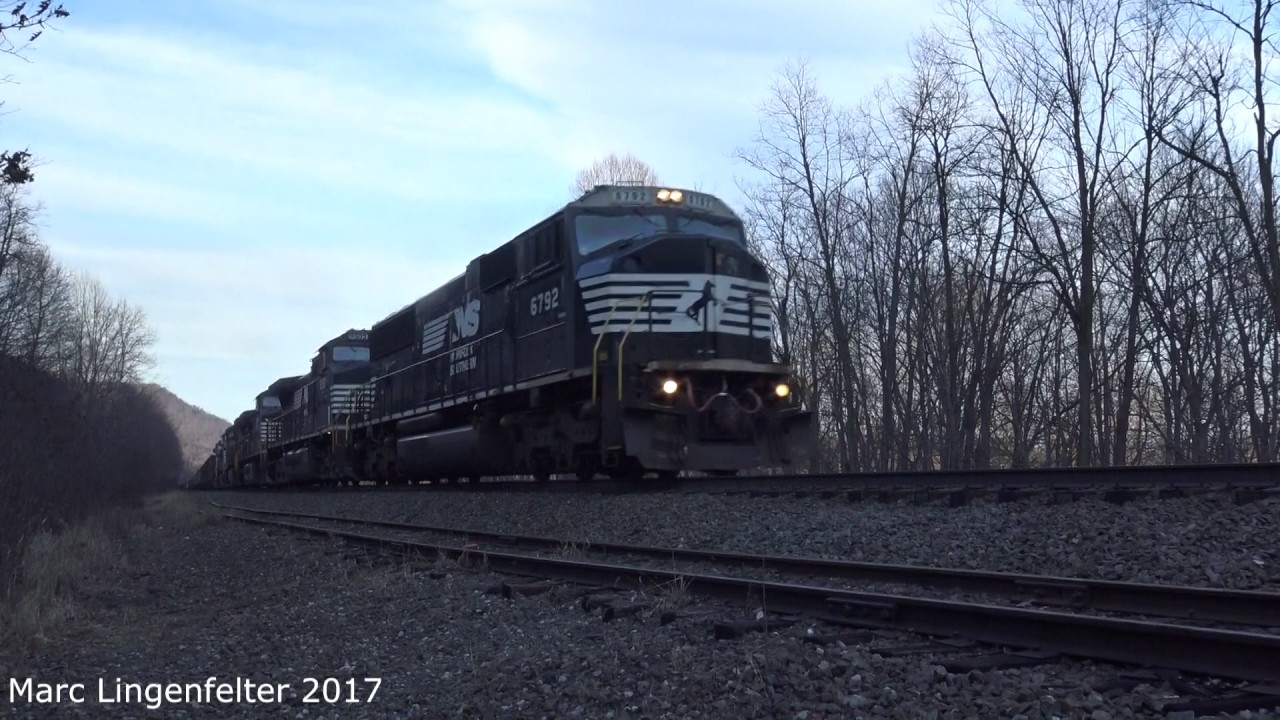 NS 593 struggles into MG interlocking - YouTube