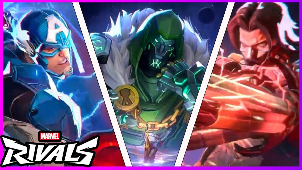 Capitao america e data de lançamento de marvel rivals anunciado!! - YouTube