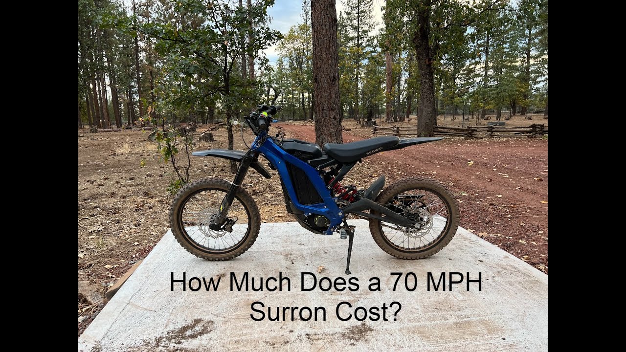 The Rough Cost Of A 70 MPH SurRon - YouTube