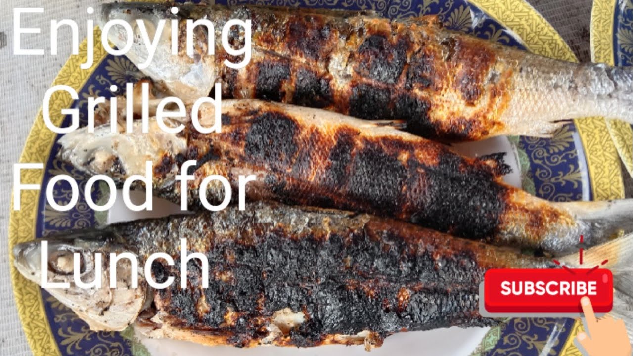 Enjoying Grilled Food for Lunch at Danao City, Cebu - YouTube