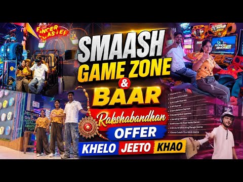 SMAAASH - GAMING ZONE VLOG | Best Place For Gaming | Dwarka Radisson Hotel | Gaming | Game | Fun 😊