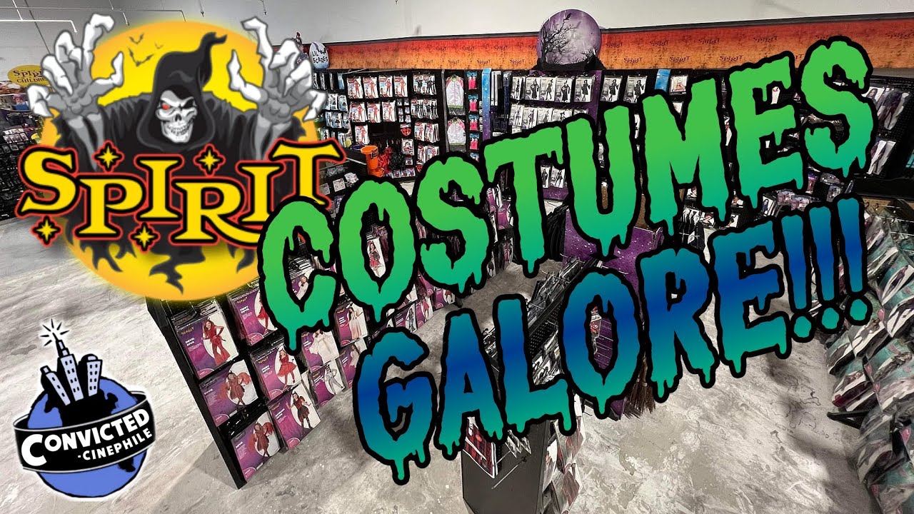 SPIRIT HALLOWEEN: COSTUMES GALORE! - YouTube