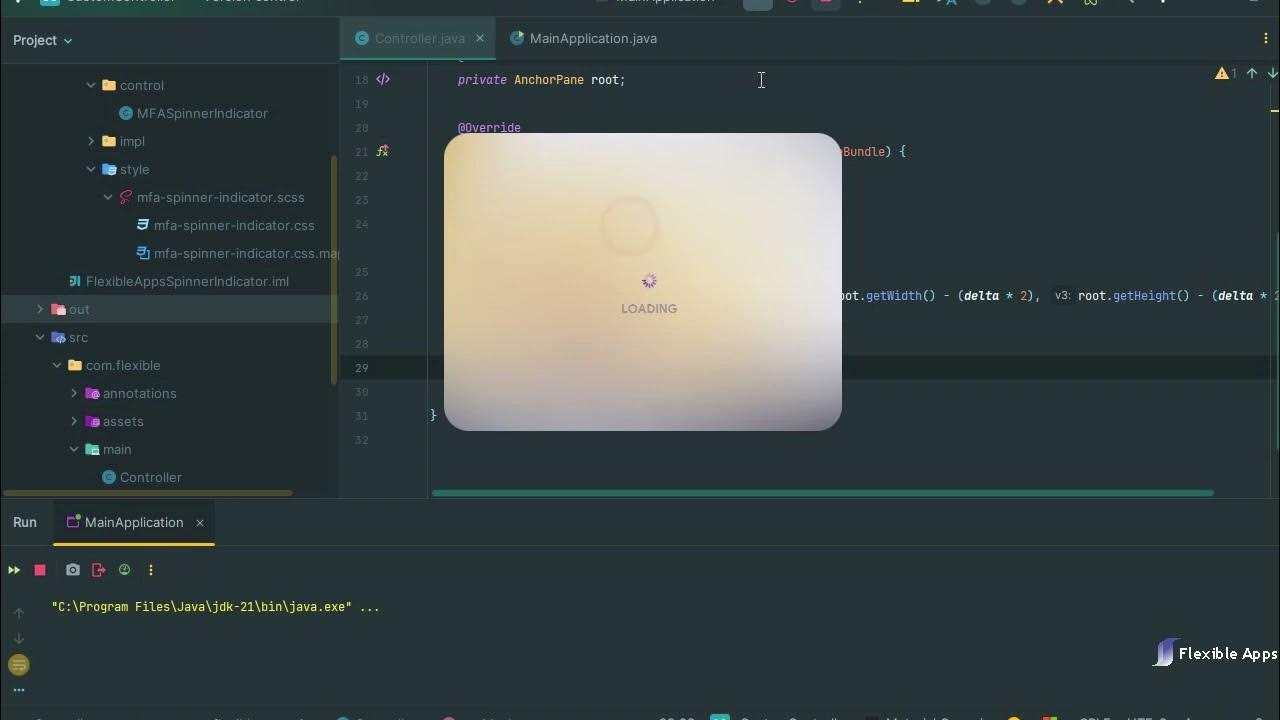 1 Custom Controller Create Best Progress Indicator In Custom Controller Javafx Youtube