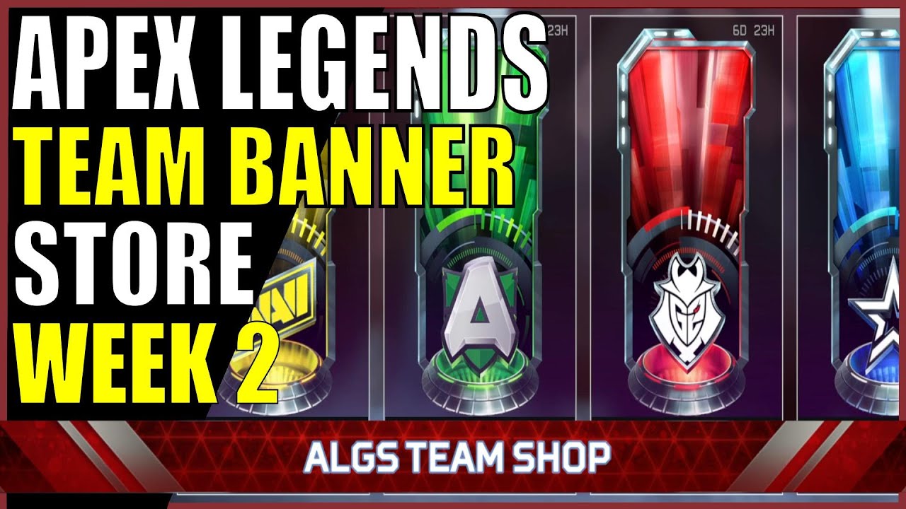 New Apex Legends ALGS Team Banner Week 2 Store Shop Update Is Now Live ...