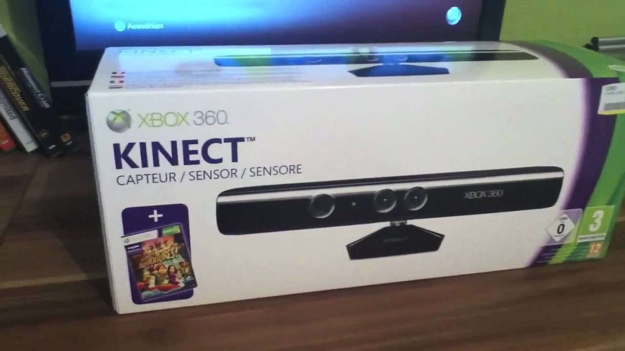 Xbox 360 Kinect Unboxing [German/Deutsch] - YouTube