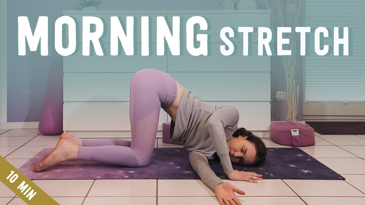 10 minute Yoga Flow Routine - Full Body Morning Stretch ☀ - YouTube