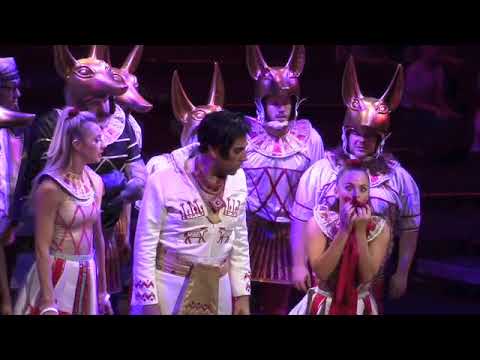 Adam Strong - Joseph UK Tour - Pharaoh - Manchester Palace Theatre ...