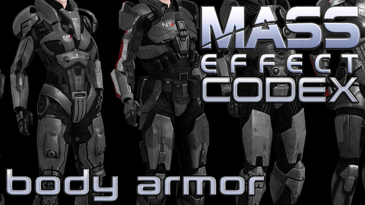 Body Armor [Mass Effect Codex] - YouTube