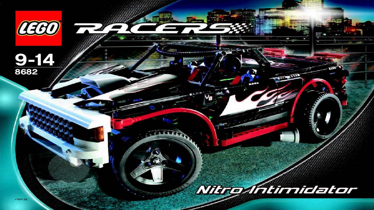 LEGO instructions - Power Racers - 8682 - Nitro Intimidator - YouTube