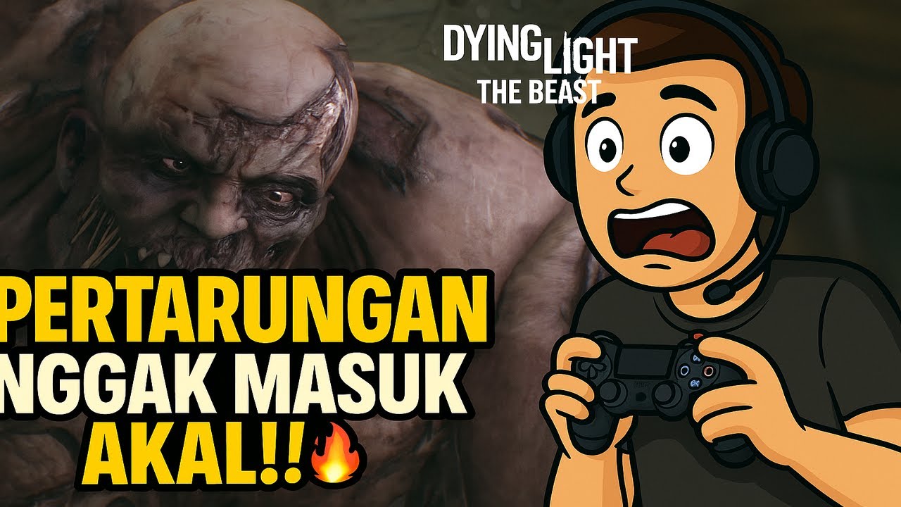 MONSTER PALING GILA!! 🔥 Boss The Beast – Dying Light: The Beast - YouTube