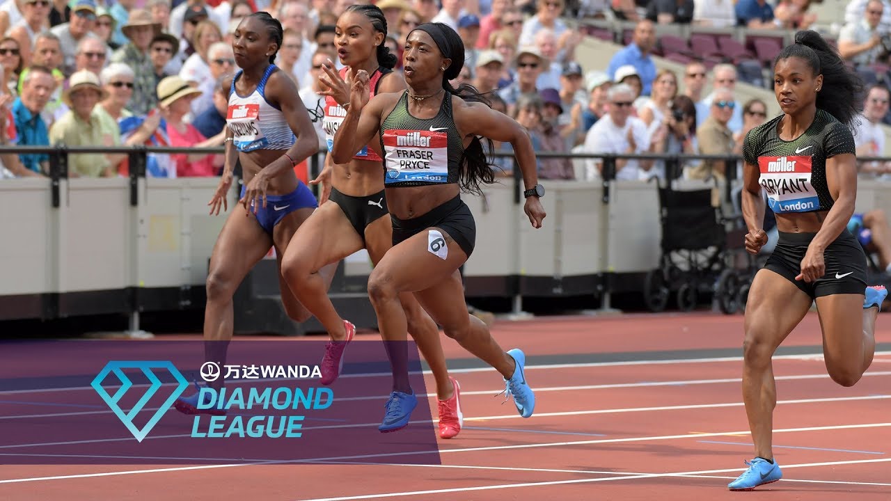 The best of Shelly-Ann Fraser-Pryce in the Wanda Diamond League - YouTube