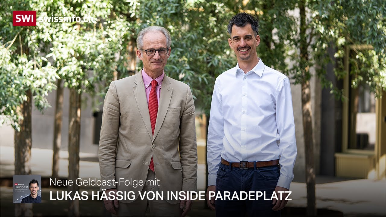 Geldcast Talk: Wer ist Lukas Hässig von Inside Paradeplatz? - YouTube