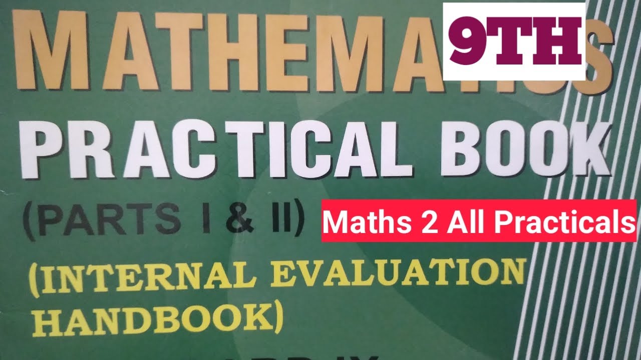 Vikas Mathematics Practical Book Class 9 Solution/ Maths 2/ All ...