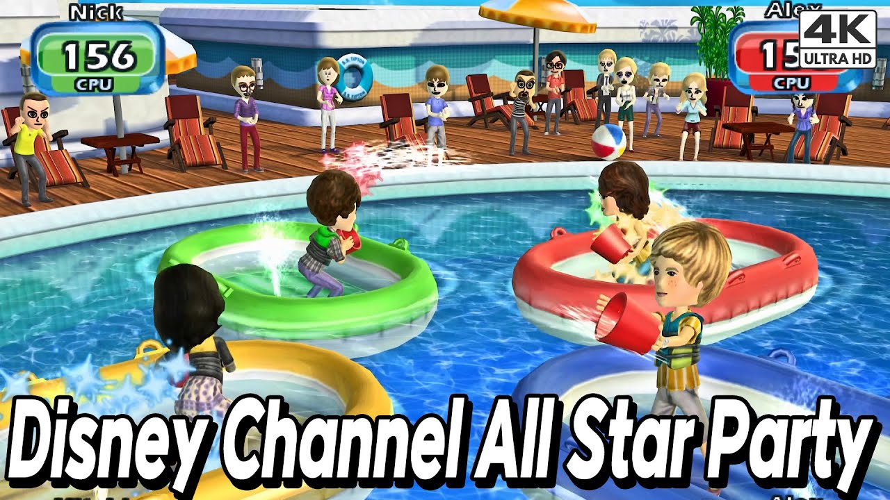 Disney Channel All Star Party ⁴ᴷ Minigames Gameplay Part 04 ...