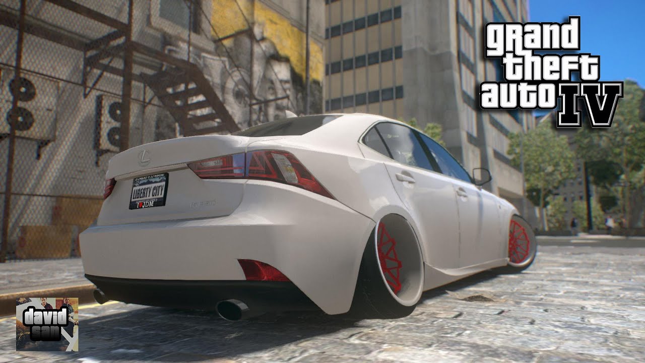 GTA IV - MOD / Lexus IS350 Fsport Emre AKIN Edition - YouTube