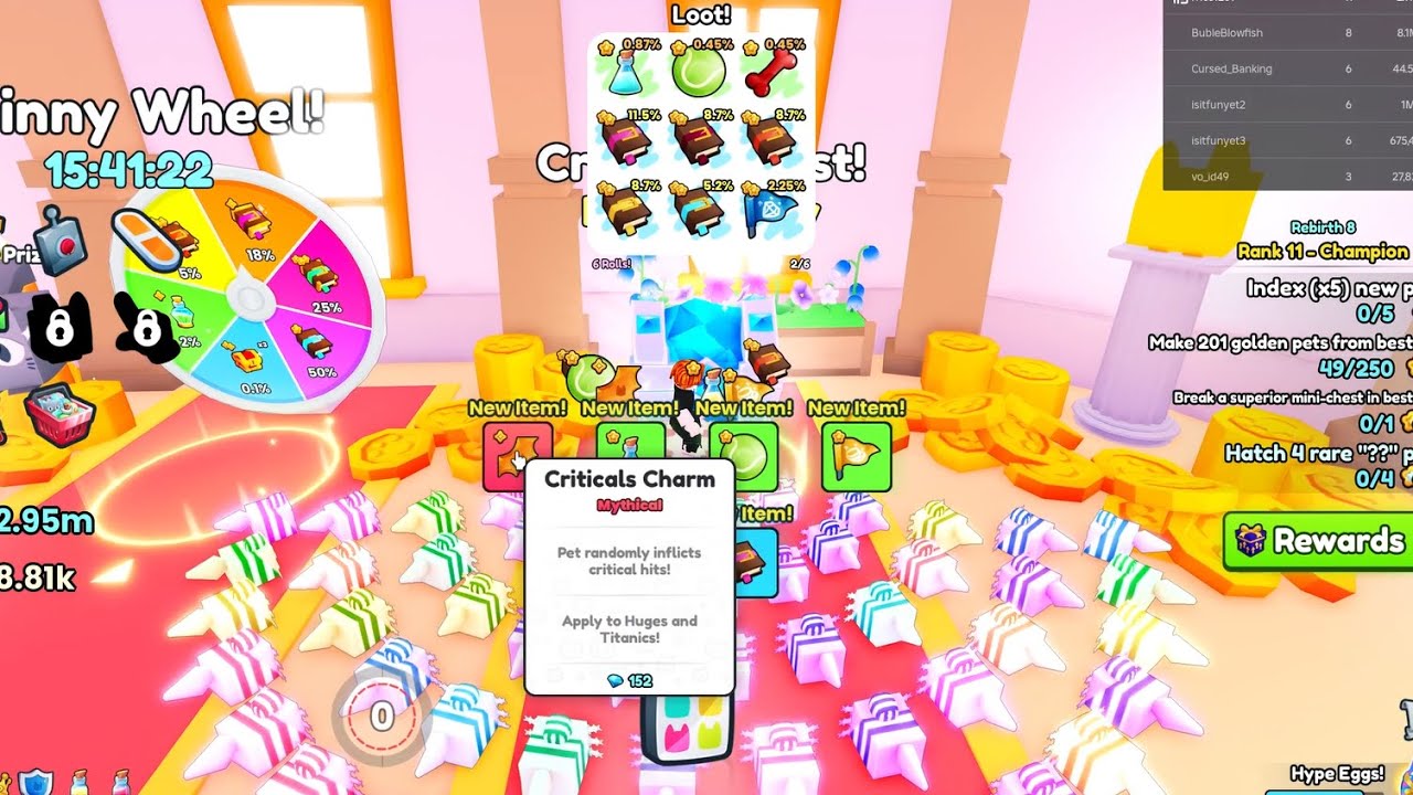 Opening 28 Crystal Chests - Pet Simulator 99 - Roblox - YouTube