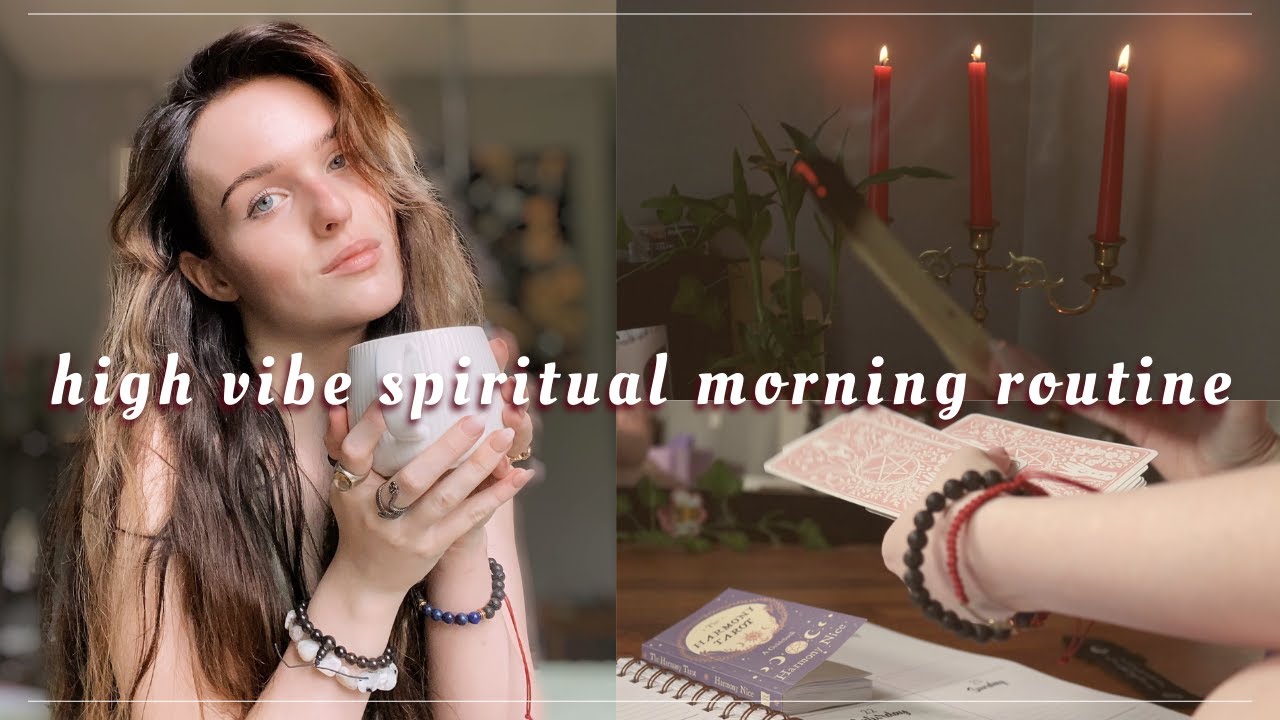 high vibe spiritual morning routine 2021 | rise with goddess energy ...