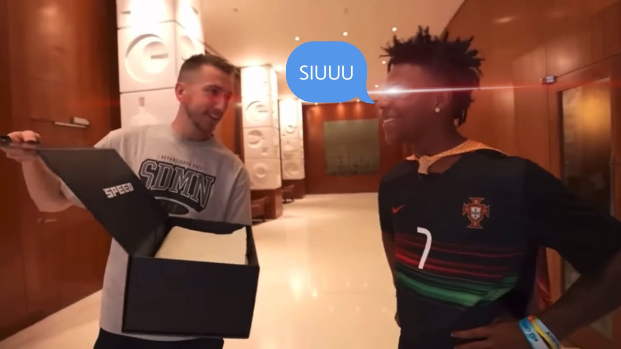 Ishowspeed Gets New Boots - YouTube