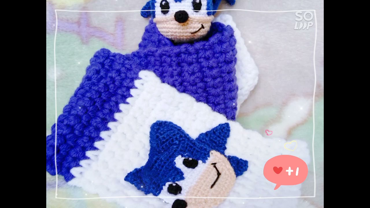Crochet sonic, applique pattern +free Scarf pattern ,sonic ornaments ...