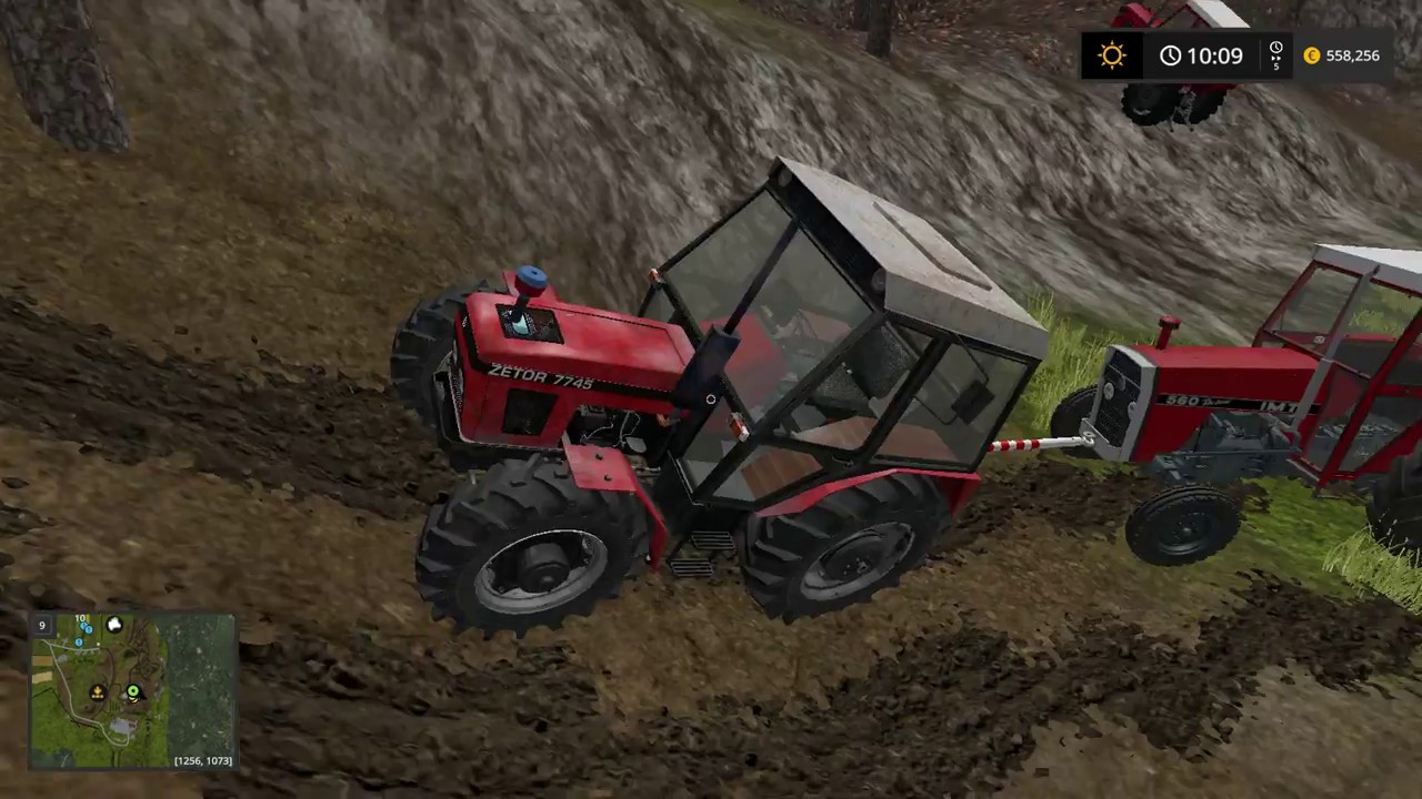 FS 17-UTH Map-Izvlacimo drva sa Zetor 7745,IMT 560 i Torpedom - YouTube