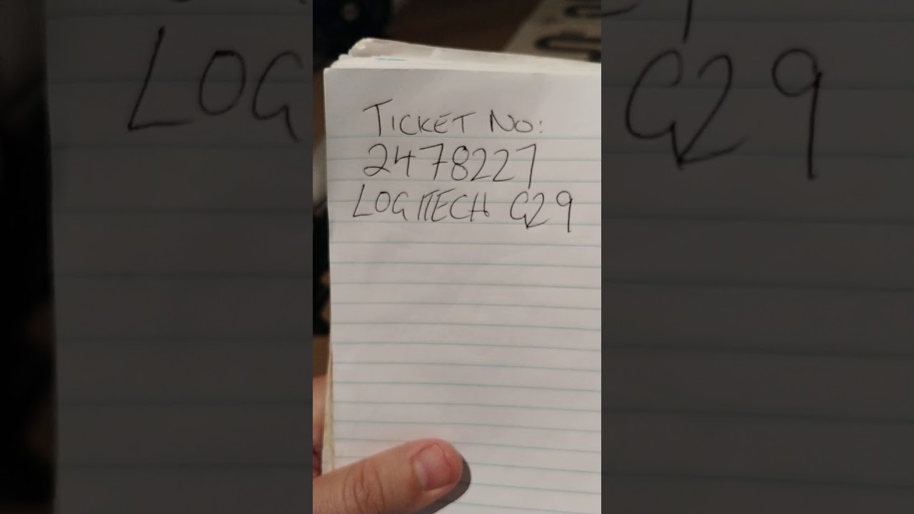 Ticket and Serial Number - YouTube