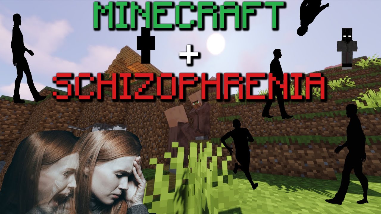Beating Minecraft with Schizophrenia - YouTube