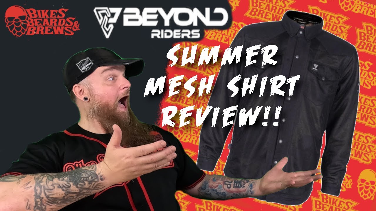 Beyond Riders Summer Mesh Shirt Review - YouTube