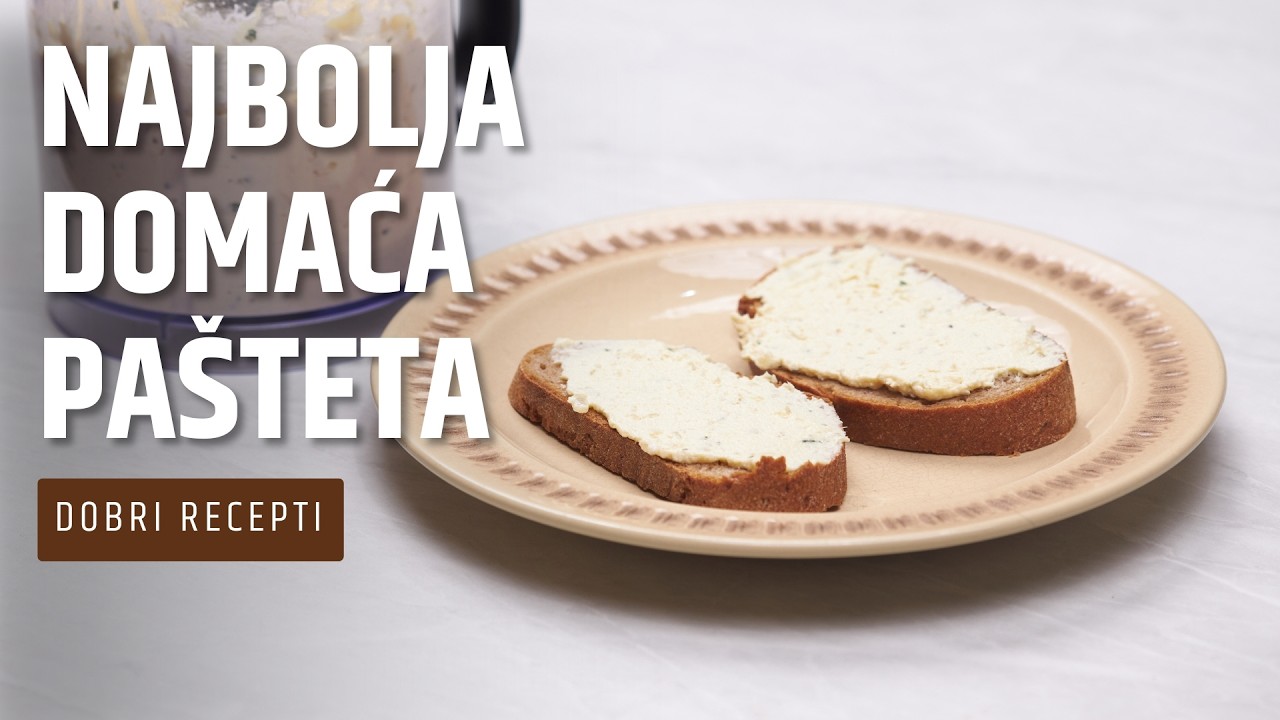 Pileca PASTETA od BELOG MESA - Recept za domacu pastetu od piletine ...