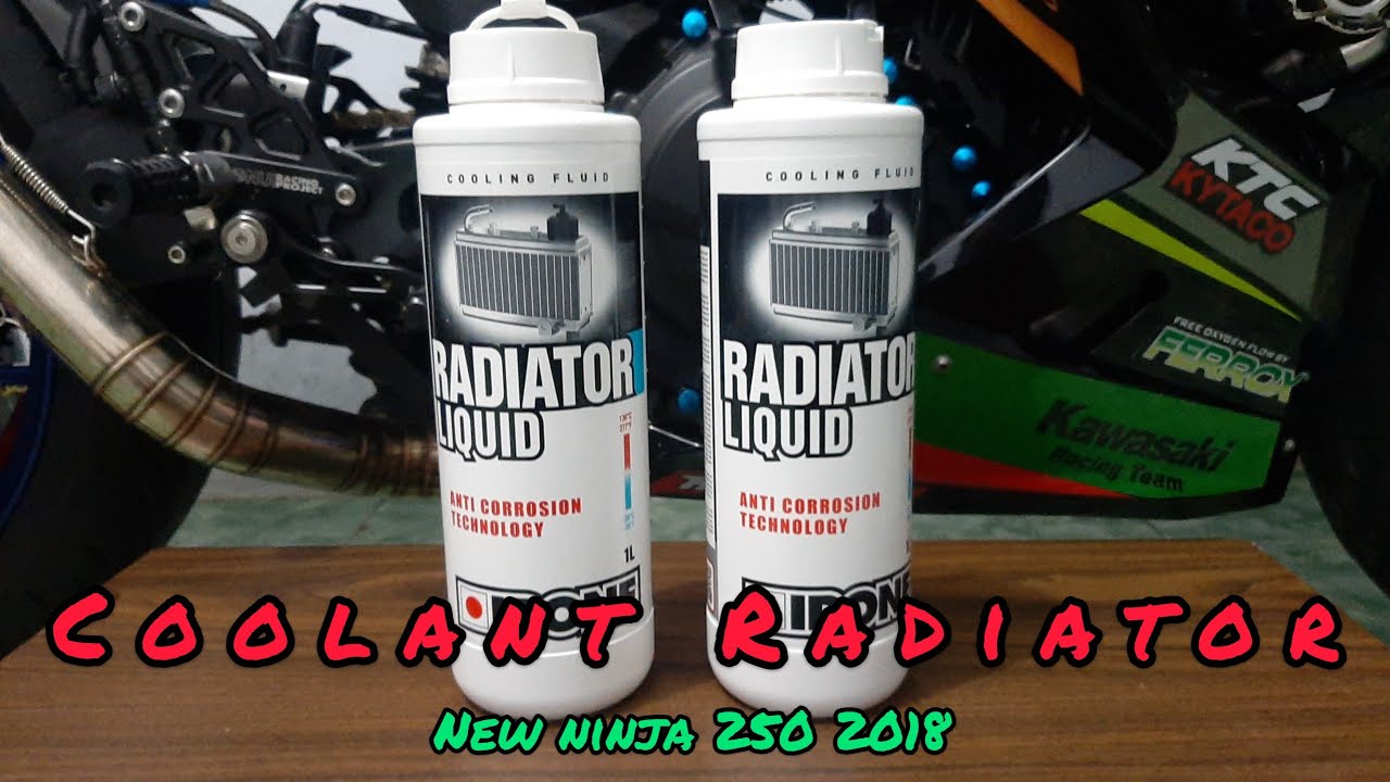 Cara Ganti Air Radiator New Ninja 250fi 2018 #6 - YouTube