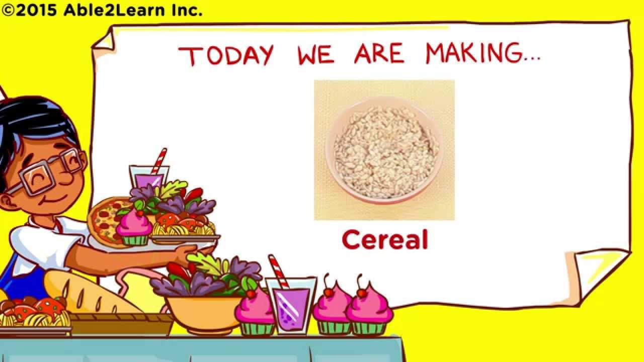 Let's Cook! Life Skills - Kids with Autism - Cereal - Old Box - YouTube