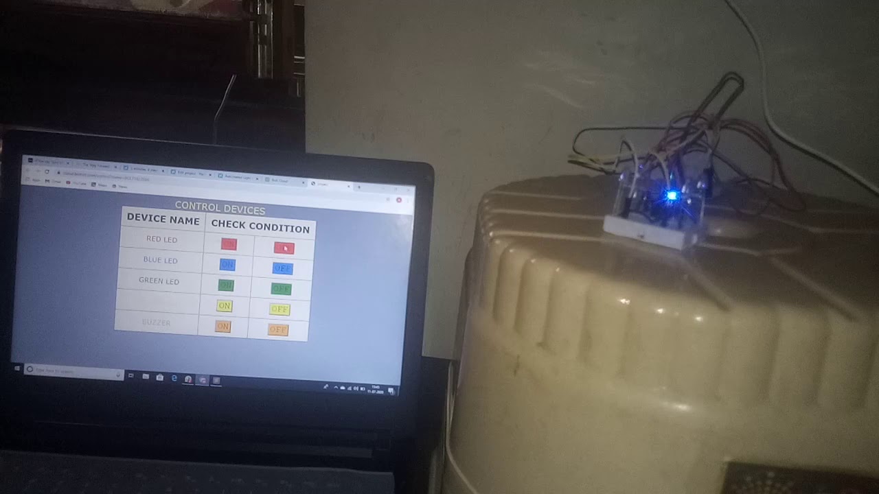 Controlling devices using html - YouTube