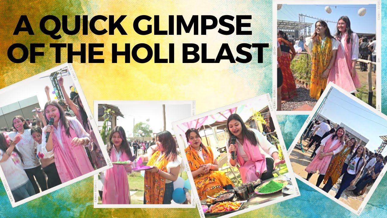 A quick glimpse of the holi blast | Best Holi Experience | Holi Celebration in Gurgaon ...