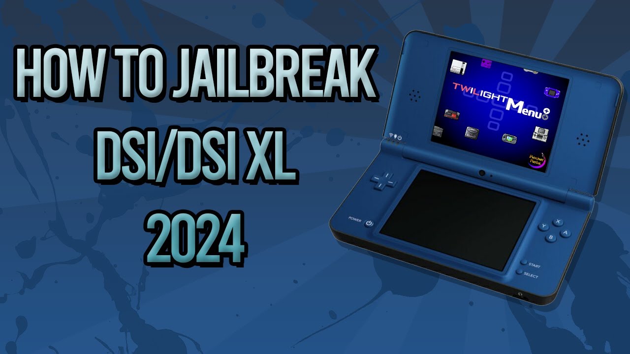 How To Jailbreak The Nintendo DSI & DSI XL 2024 - YouTube