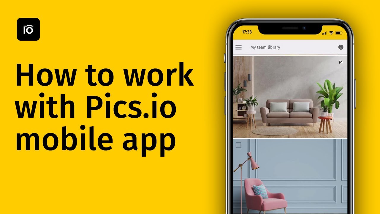 How to work with Pics.io mobile app | Pics.io tutorial - YouTube