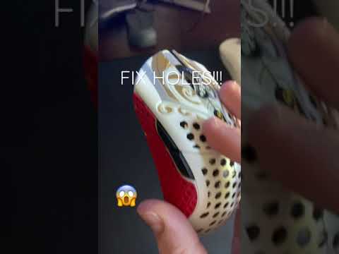 SOLUTION TO HOLES ON GAMING MICE (get better aim) - YouTube
