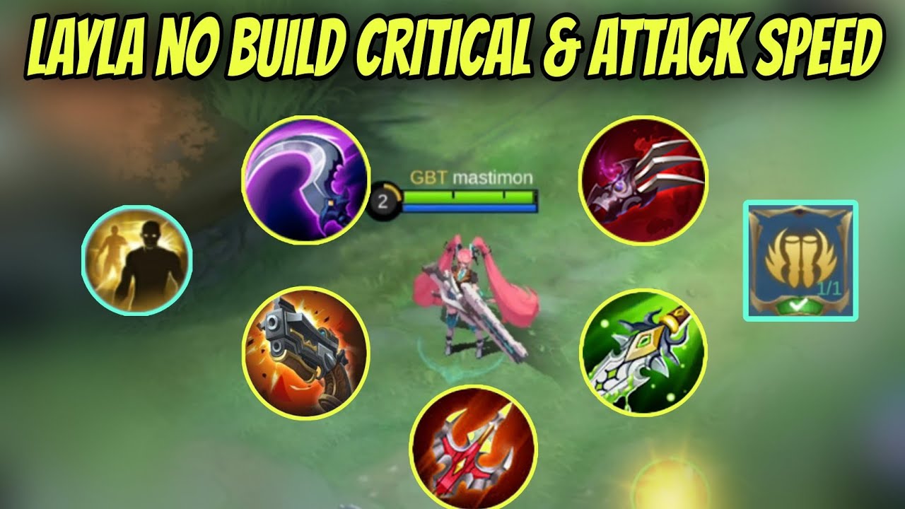 SAKIT BANGET !! BUILD LAYLA FULL PHYSICAL ATTACK - BEST BUILD LAYLA ...