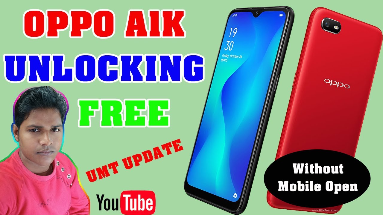 Oppo A1k Unlocking Without Mobile Open II CPH1923 II No ISP - YouTube