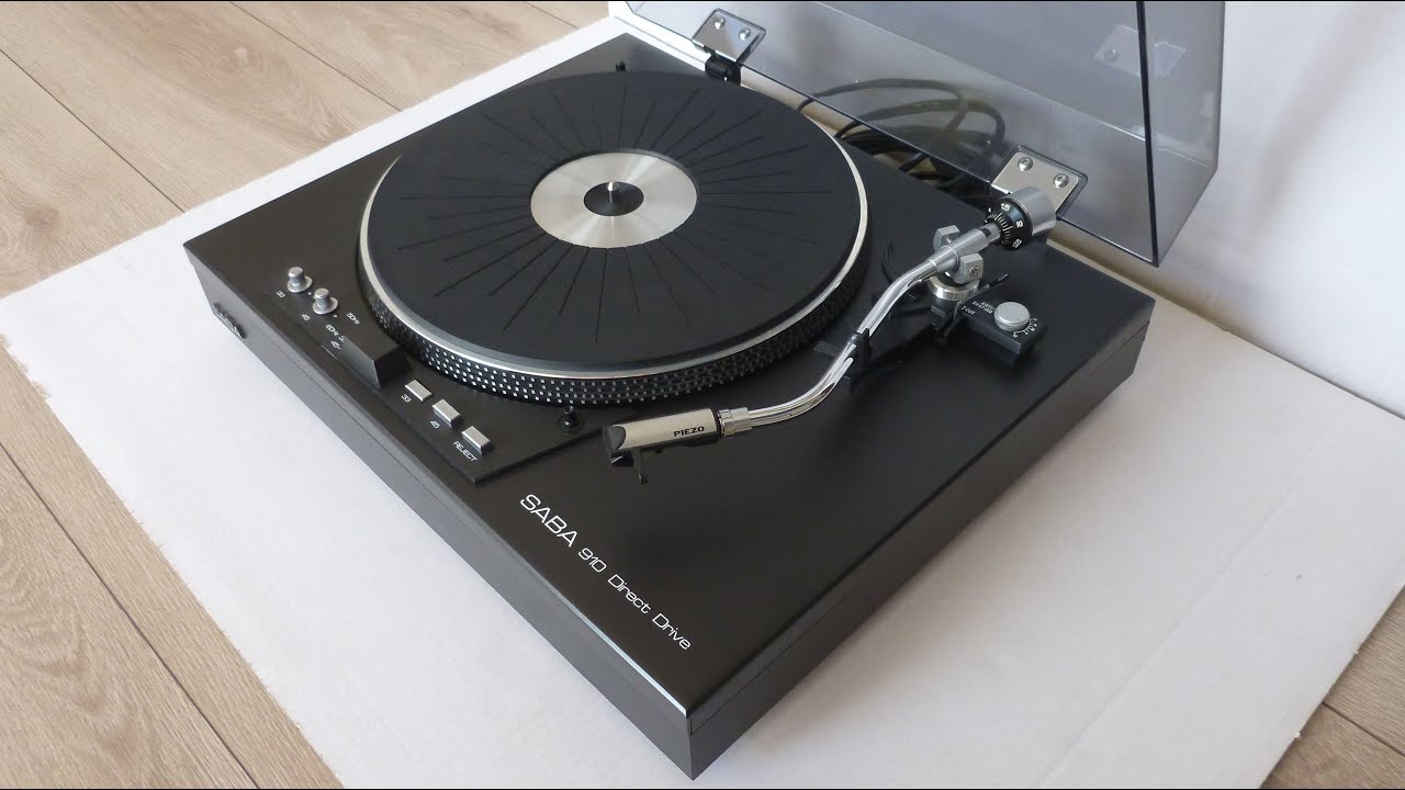 Saba Psp 910 Vintage Direct Drive Stereo Autoreturn Turntable ...