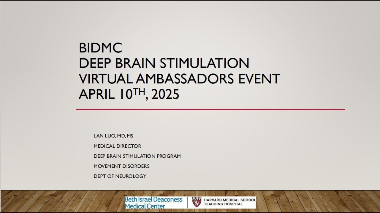 Deep Brain Stimulation Virtual Meeting: Spring 2025 - YouTube